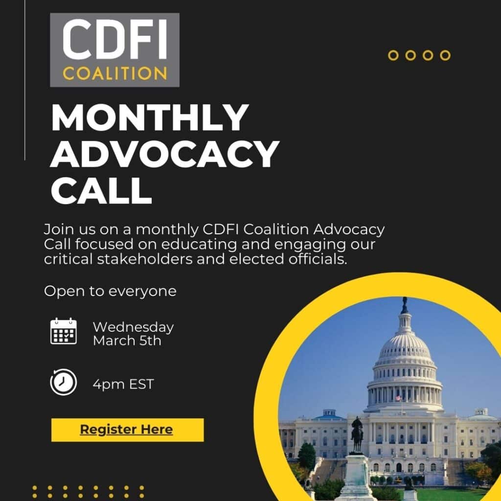 CDFI Coalition – A coalition of mission-driven lenders